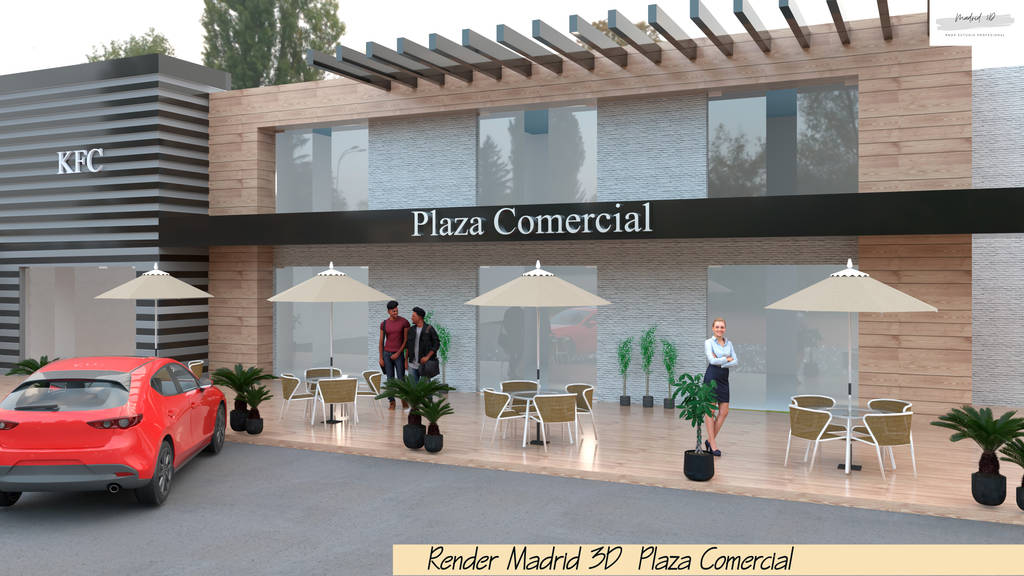 Render exterior, madrid 3d studio | homify