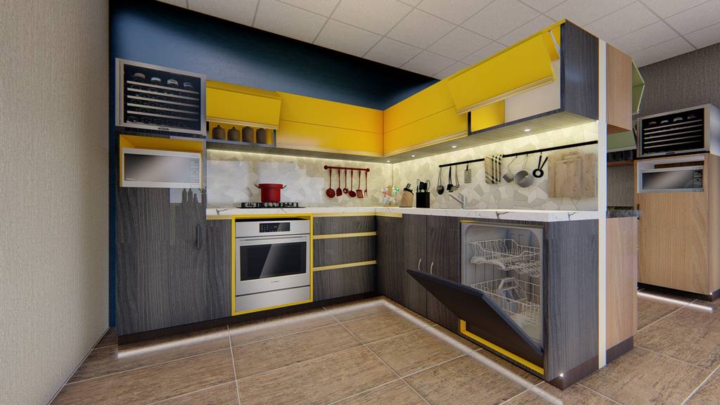 Modular kitchen designs, vishal constructions | homify