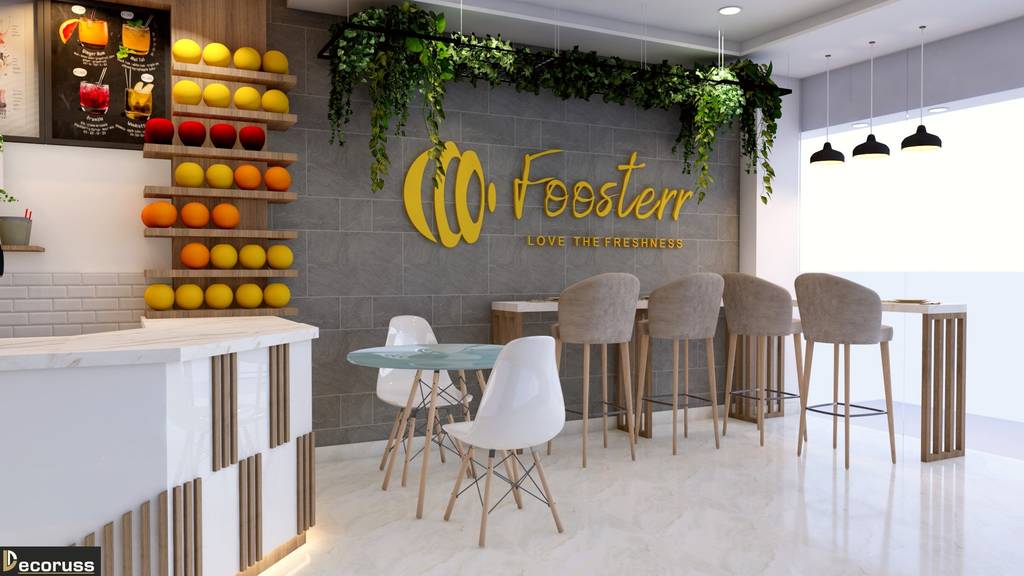 Foosterr cafe sitting area design | homify