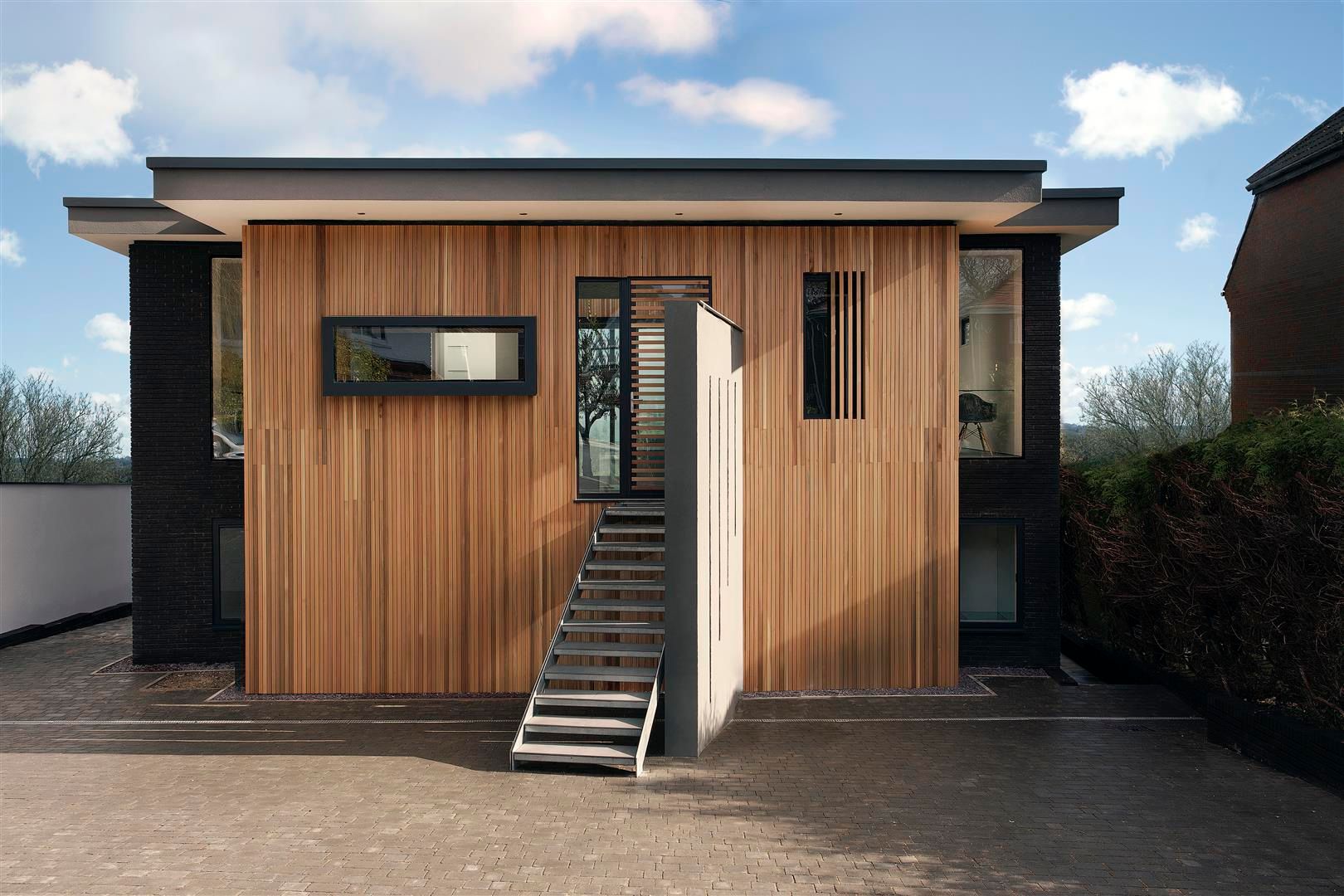 A couple's cute timber home full of unusual features | homify