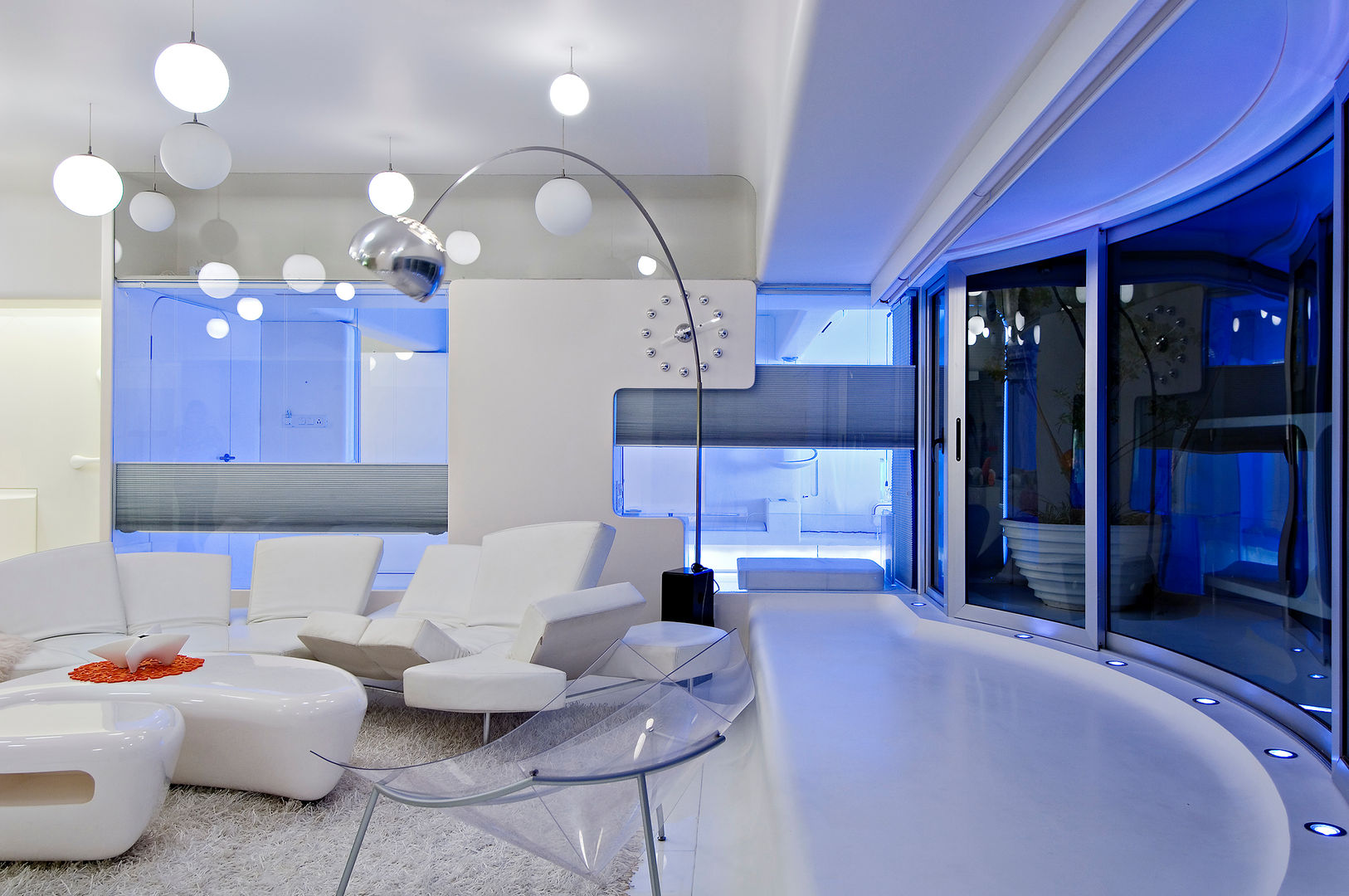 The smart house with colour therapy lighting | homify