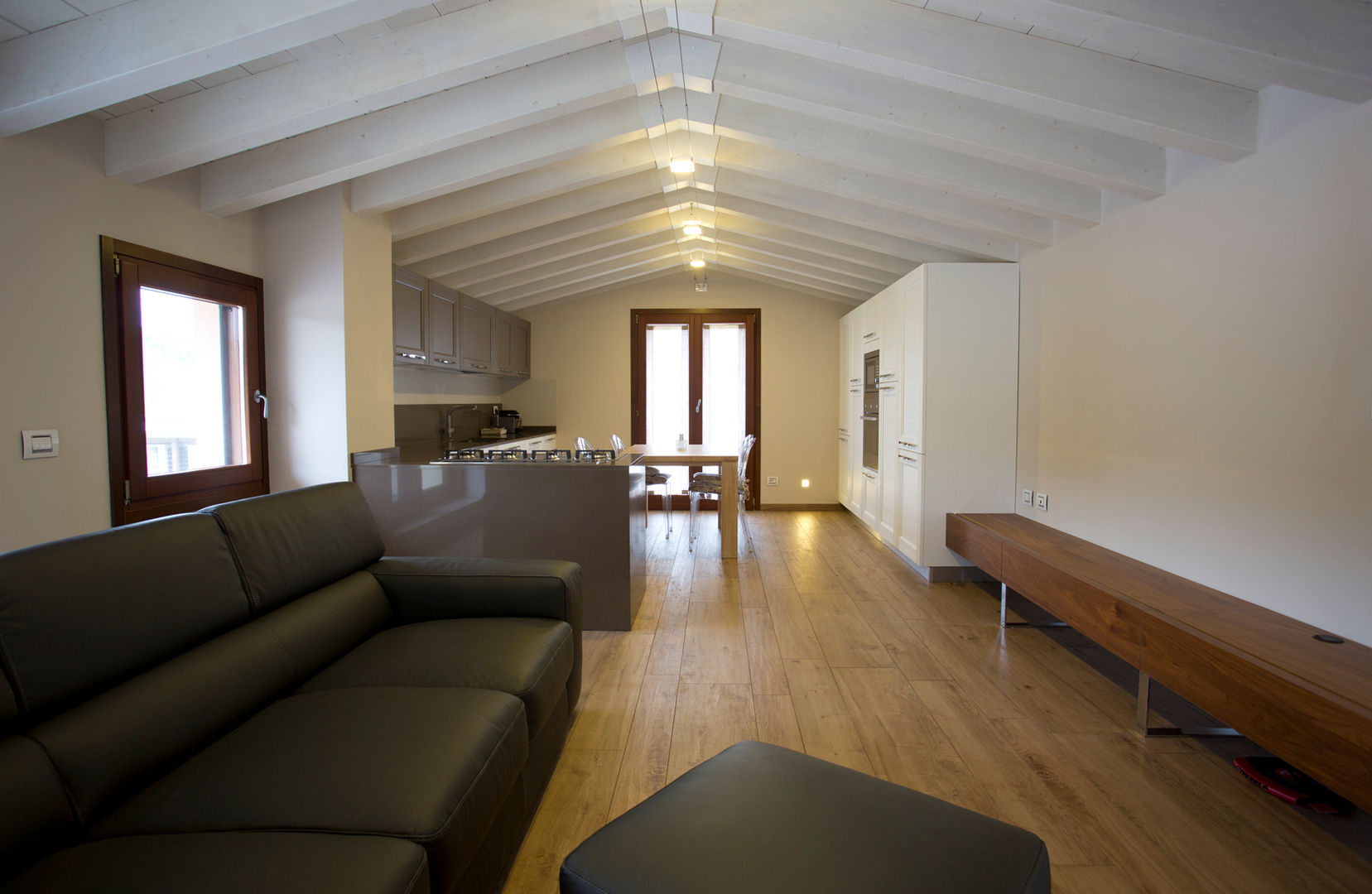 Una mansarda moderna che sa essere open space | homify