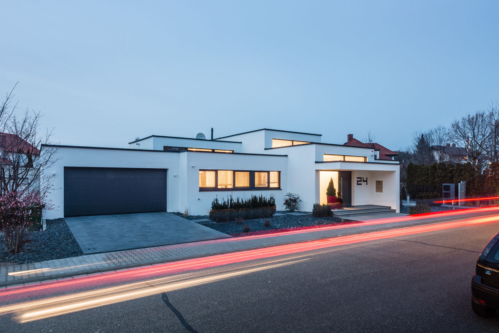 20 casas modernas de techo plano que te inspirarán a construir la tuya ...