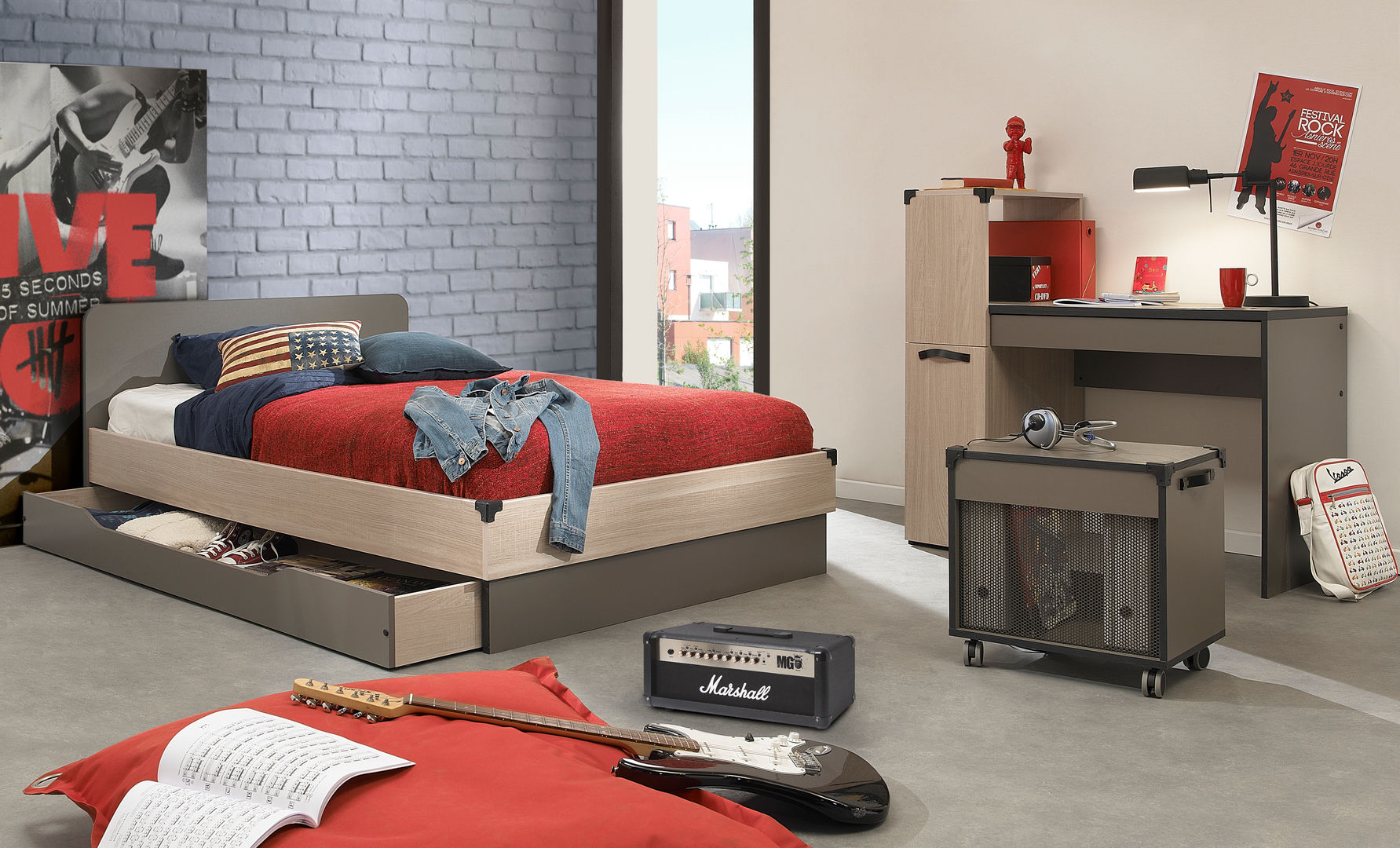 De leukste ideeën voor het inrichten van een tienerkamer | homify