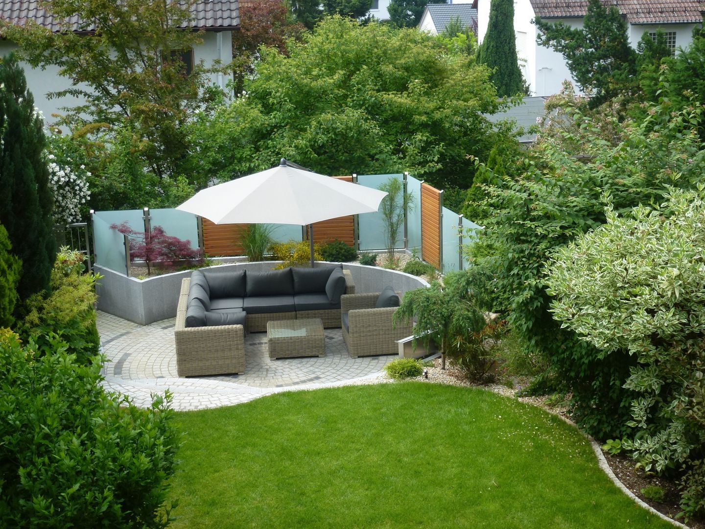 Faszinierend Garten Einfach Gestalten Bilder