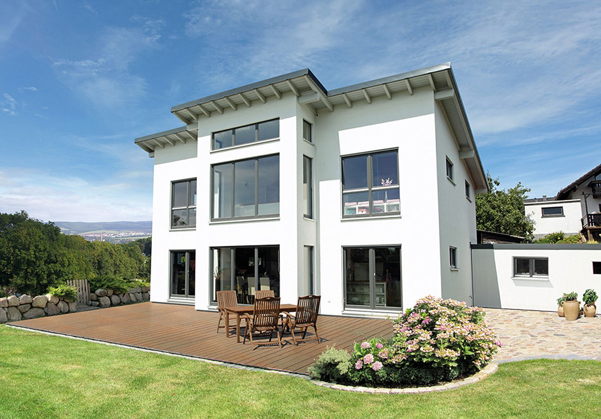 Spectacularly simple home with colourful accents | homify