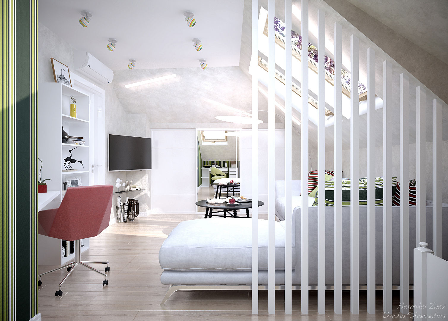 Style and simplicity: all in one studio apartment | homify