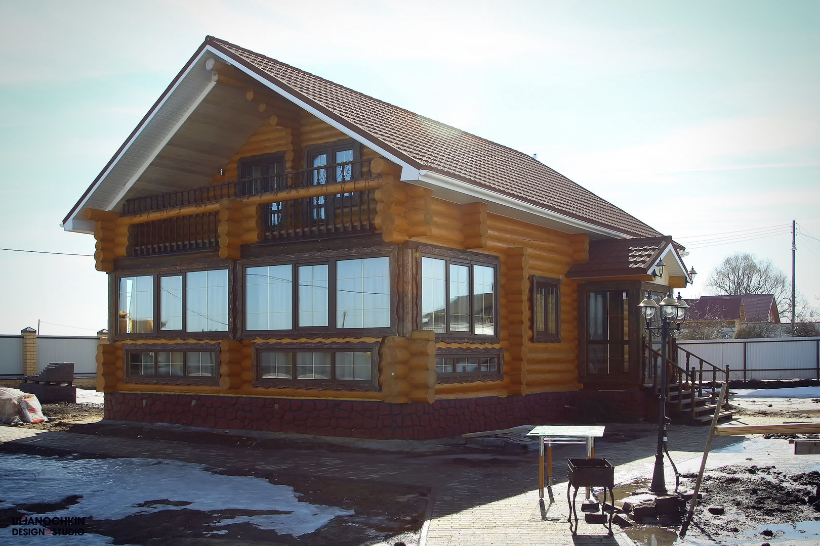 Wooden log house for Canadian weather | homify
