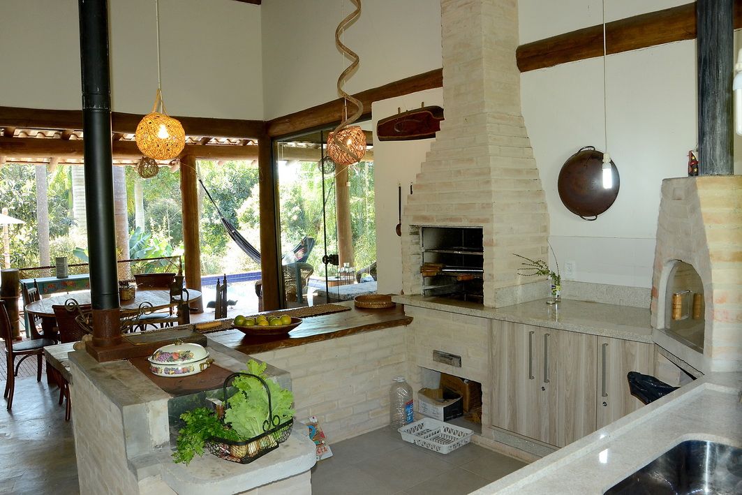 8 pictures of kitchens with awesome rustic brick ovens | homify