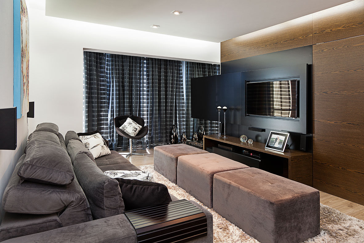 Salas modernas con televisión ¡6 ideas geniales! | homify