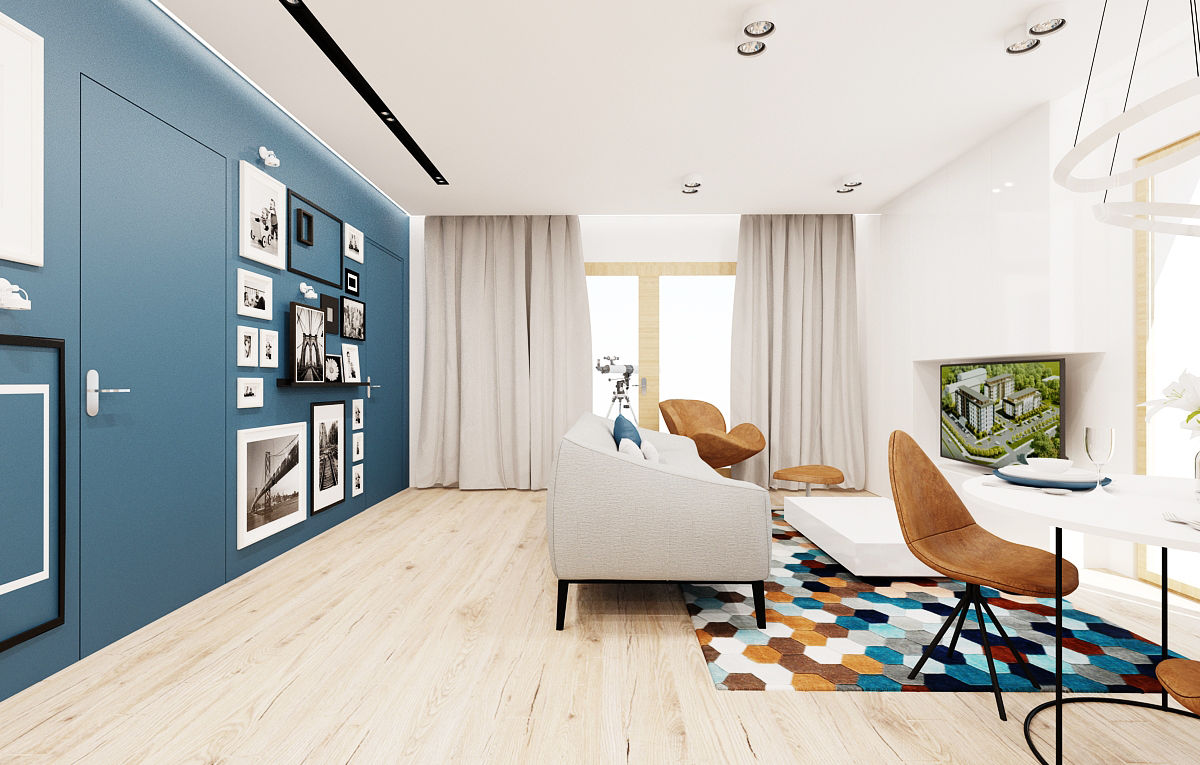 Fall in love with this fabulous 600 square foot apartment | homify