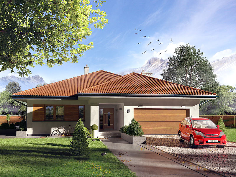 The ideal modern family home - with plans! | homify