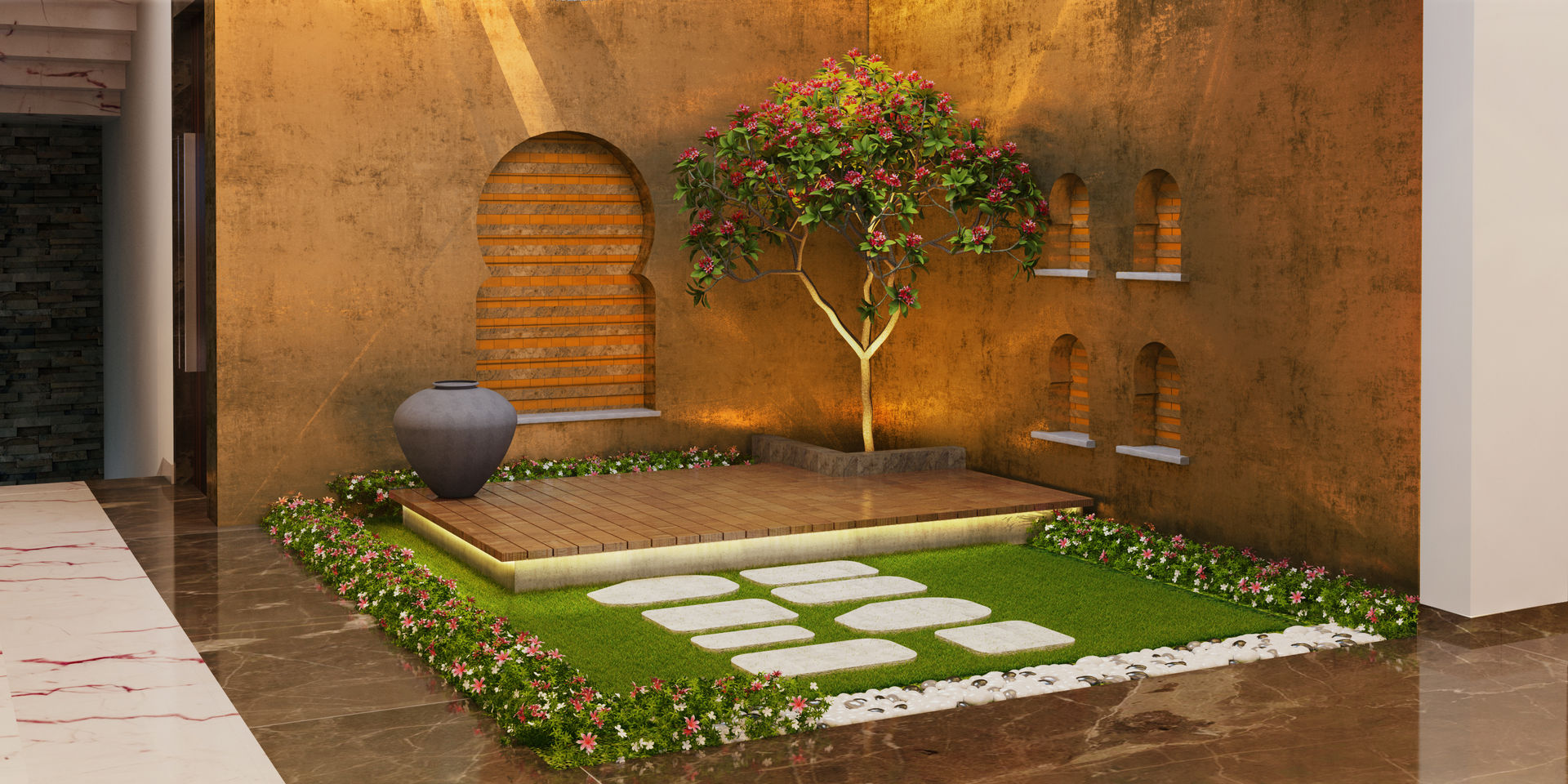 10 pictures of homes with indoor gardens | homify