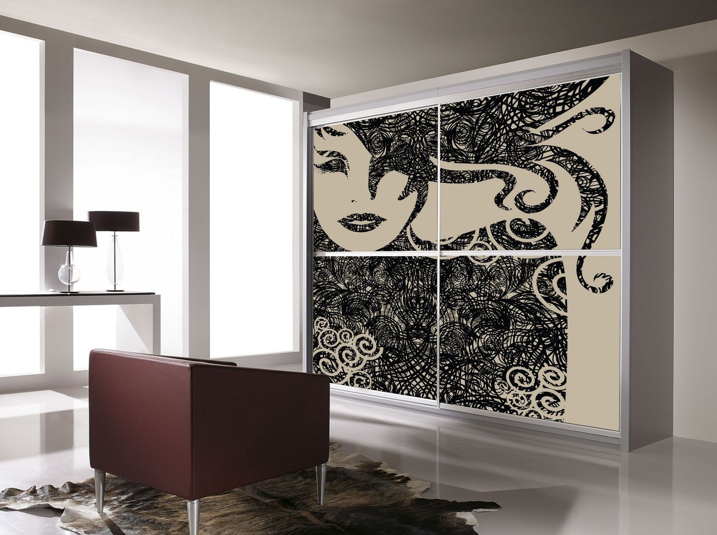 Door Stickers: Fantastic Ideas To Decorate Your Closet Doors, Glass ...