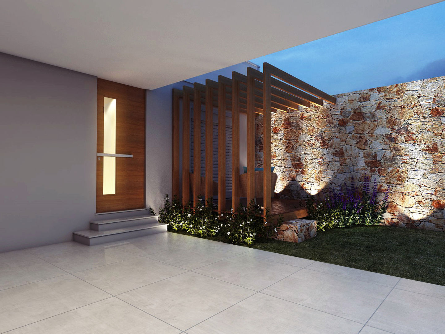 20 Inspirasi Cantik untuk Jalan Masuk Rumah Anda | homify