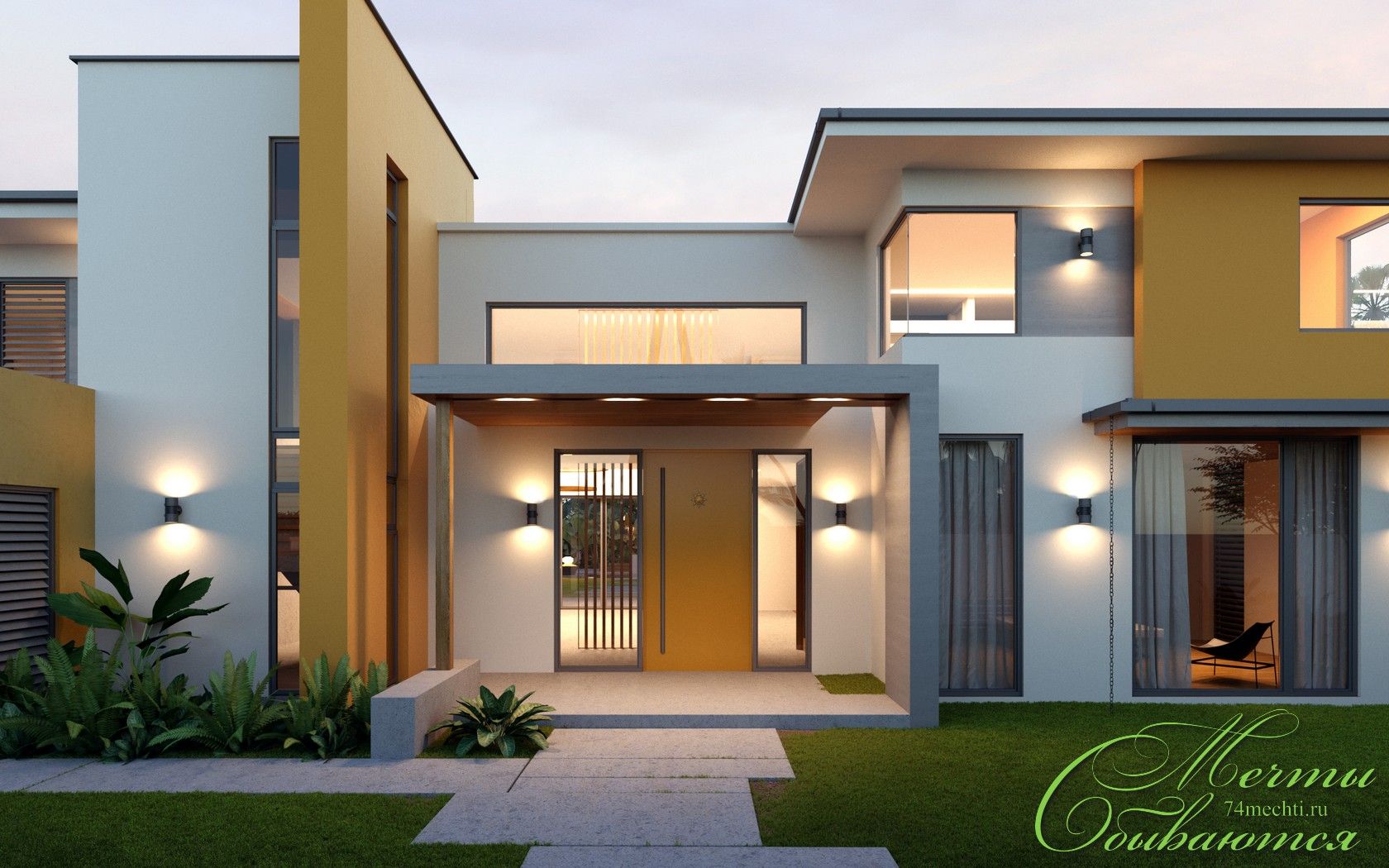5 casas modernas con sus planos que te van inspirar a diseñar la tuya ...