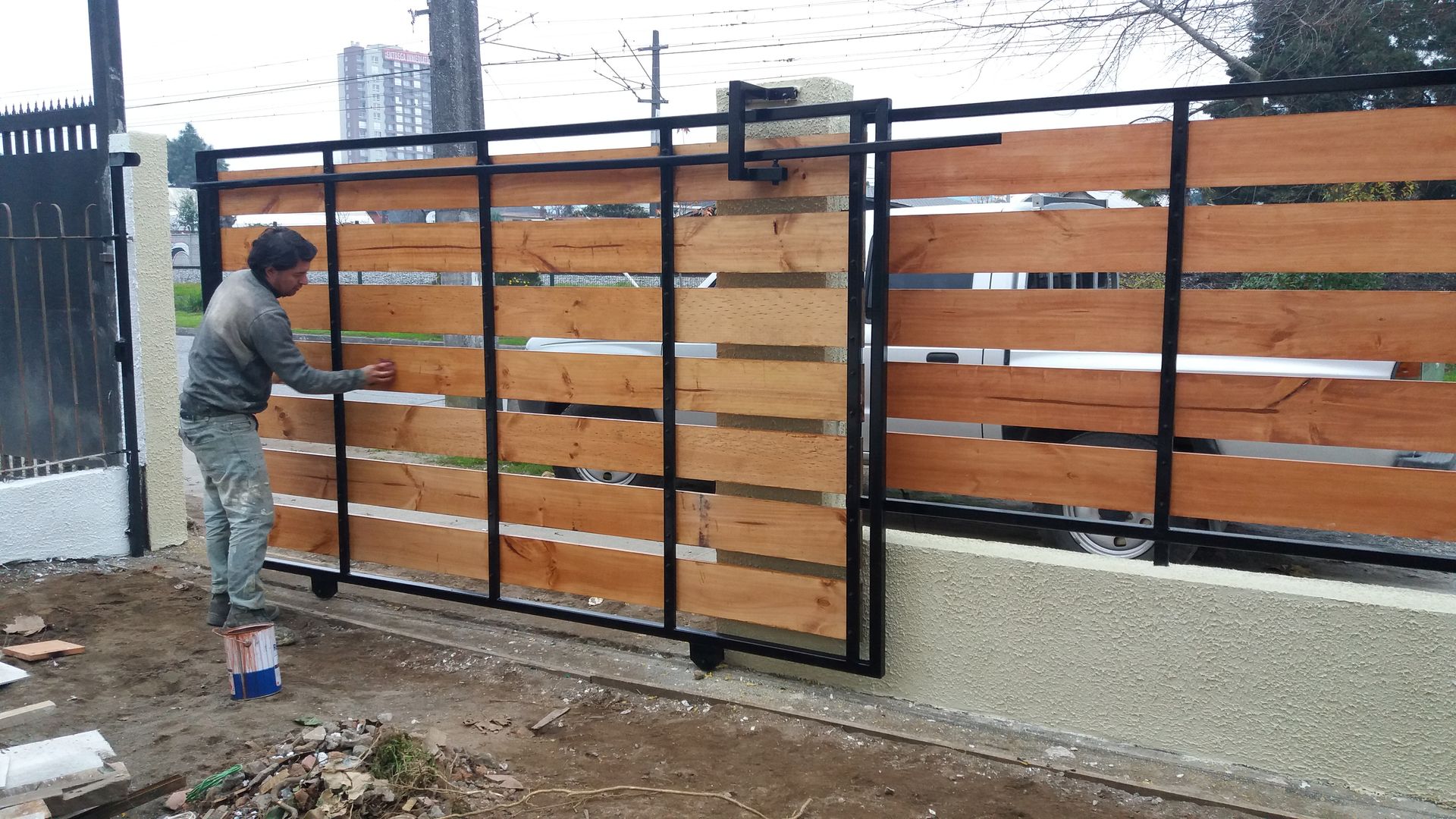 Cómo construir una reja de entrada ¡Con portón automático! | homify