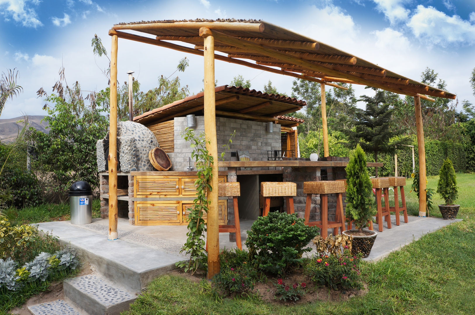 7 steps to a perfect backyard braai and bar | homify