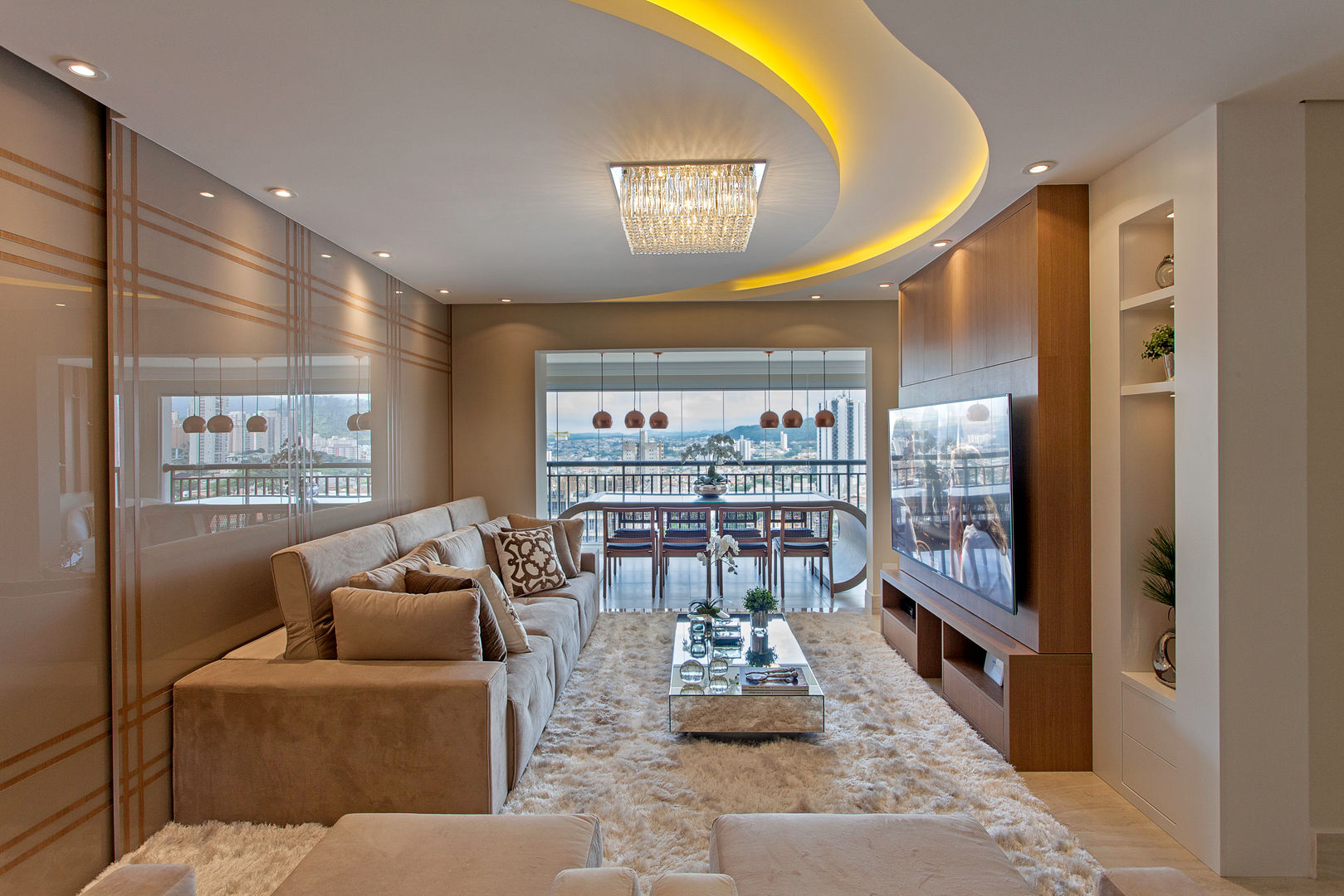 Saiba Como Apostar na Sanca de Gesso para Sala: Veja Inspirações | homify