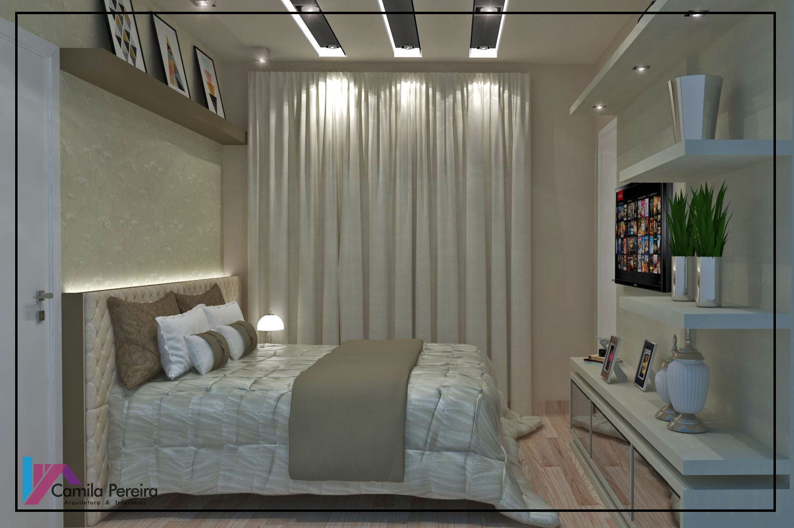 De Stijlvolle en Rustige Trendkleuren voor Slaapkamers in 2024 | homify