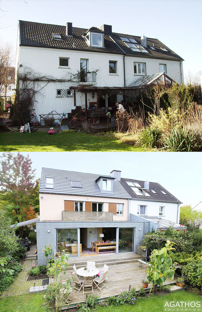 Voor & Na: saai rijtjeshuis krijgt door aanbouw geweldige nieuwe ...