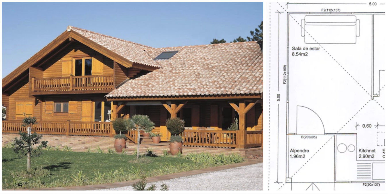 Planos De Casa Rustica De Una Planta