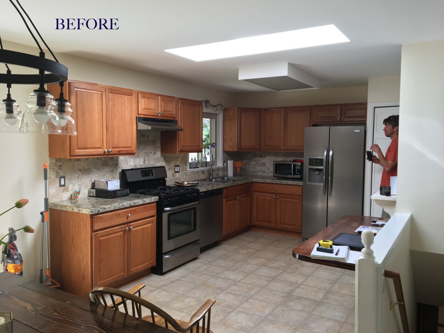 Before and after: this renovated ranch kitchen beautifully blends ...