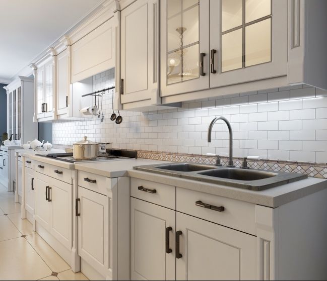 Matt finish kitchen designs by Mumbai interior designers | homify