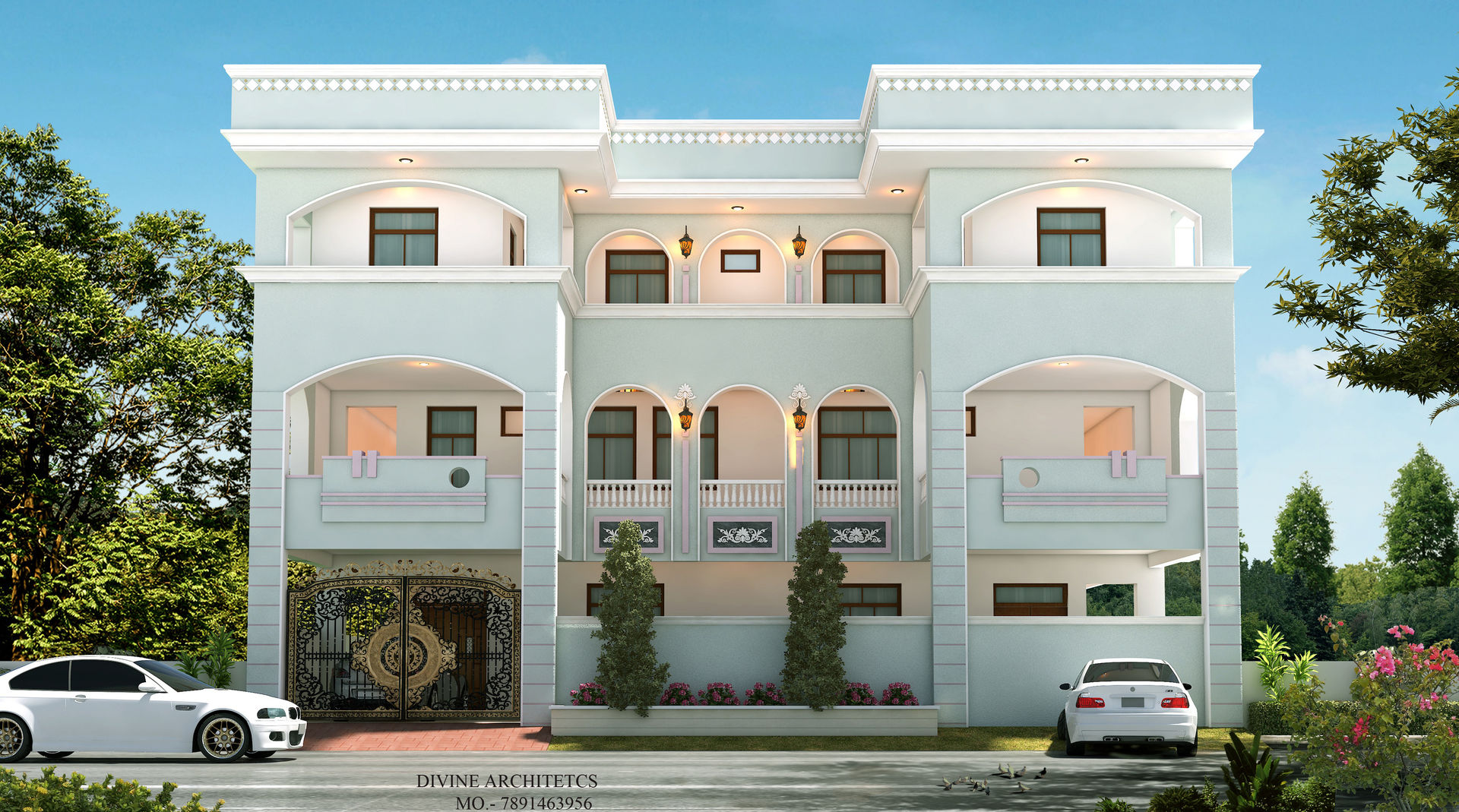 Functional and modern residence design ideas by architects in Jaipur ...