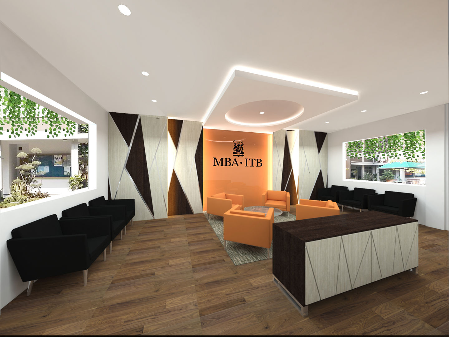 Makeover Modern Pada Desain Interior Gedung MBA ITB dan Kodam Siliwangi ...