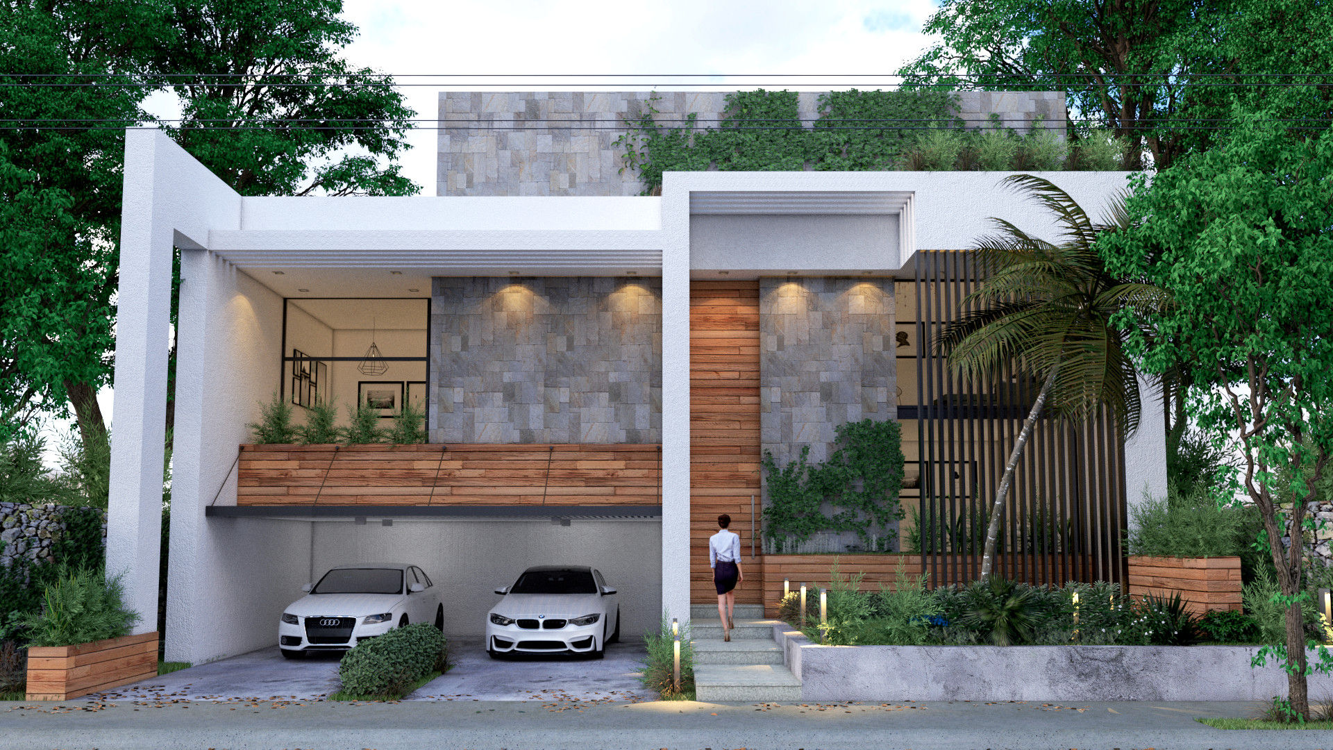 Fachadas modernas: diseños y características | homify