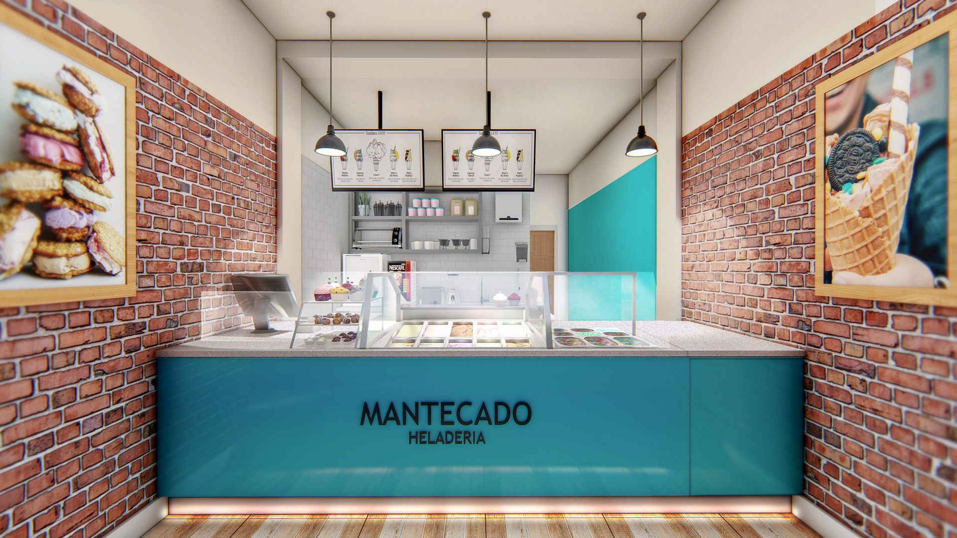 Diseño y arquitectura de negocio comercial de 30 m2 en Providencia | homify