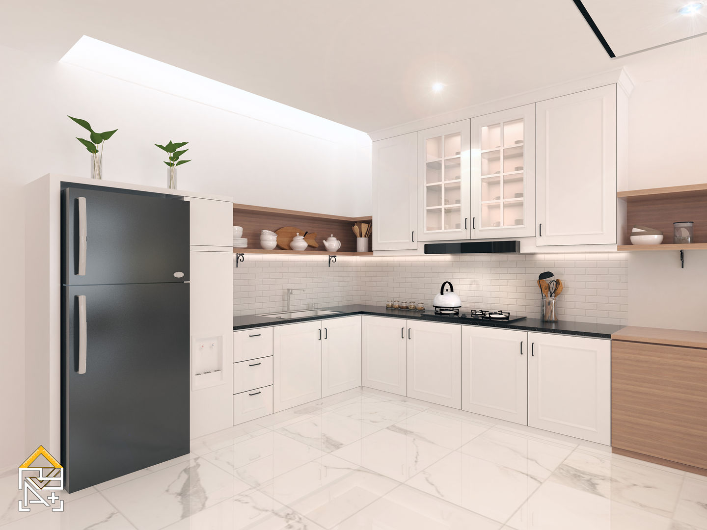 6 Inspirasi Lemari Dapur Minimalis untuk Tampilan yang Terkesan Smart ...