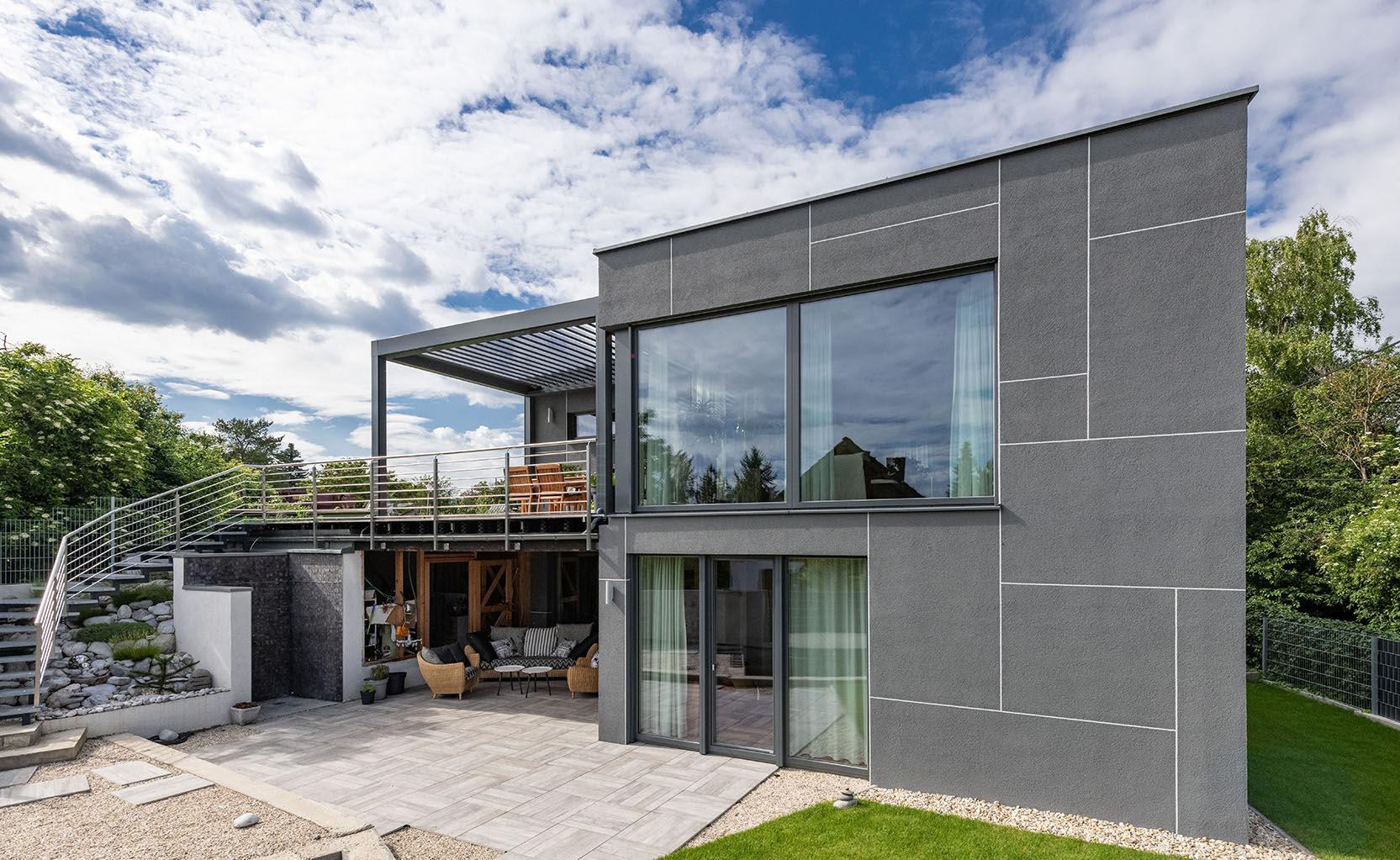 Modernes Ökohaus aus Holz, Stroh und Lehm | homify