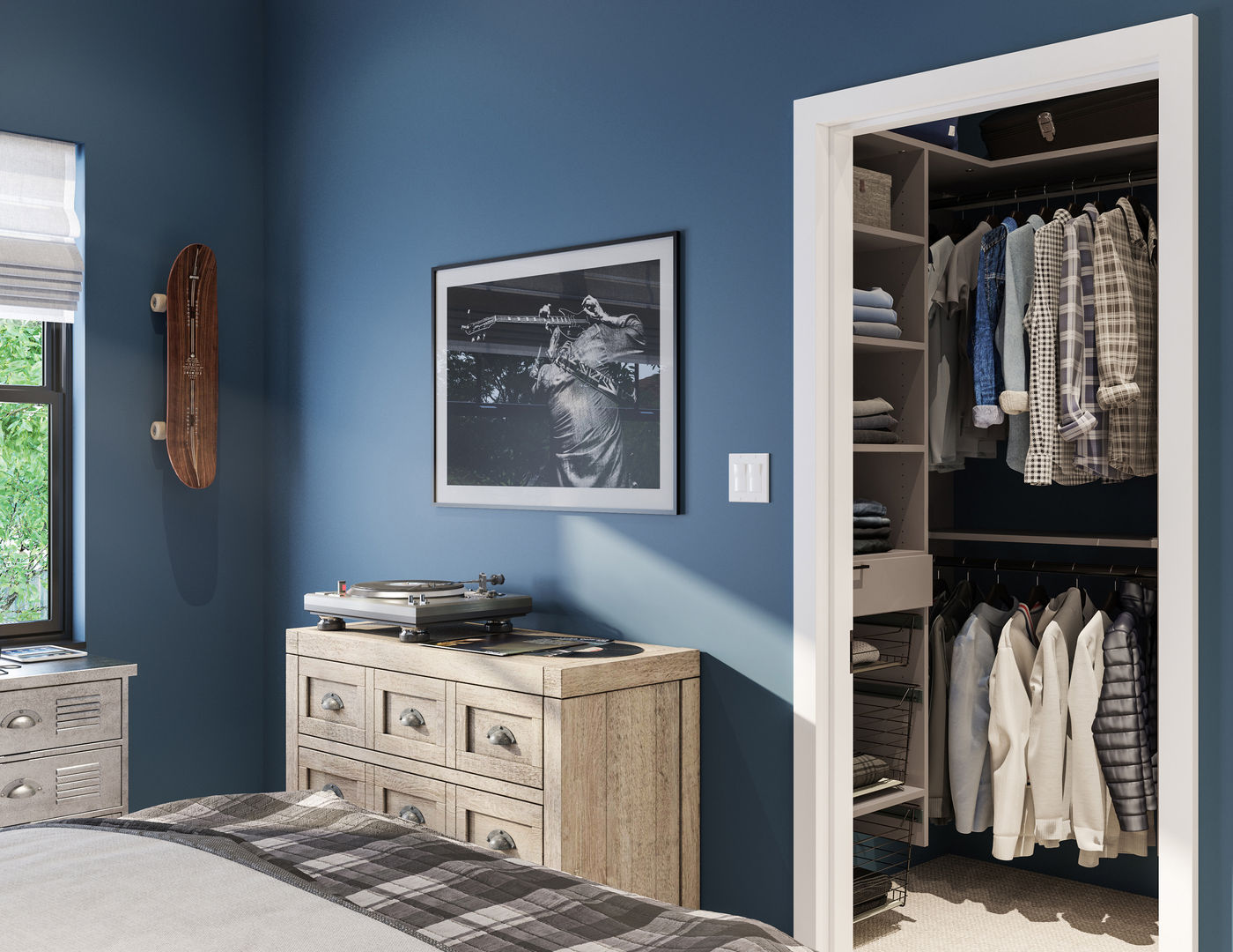 17 diseños de clósets abiertos y sencillos para hacer en casa | homify