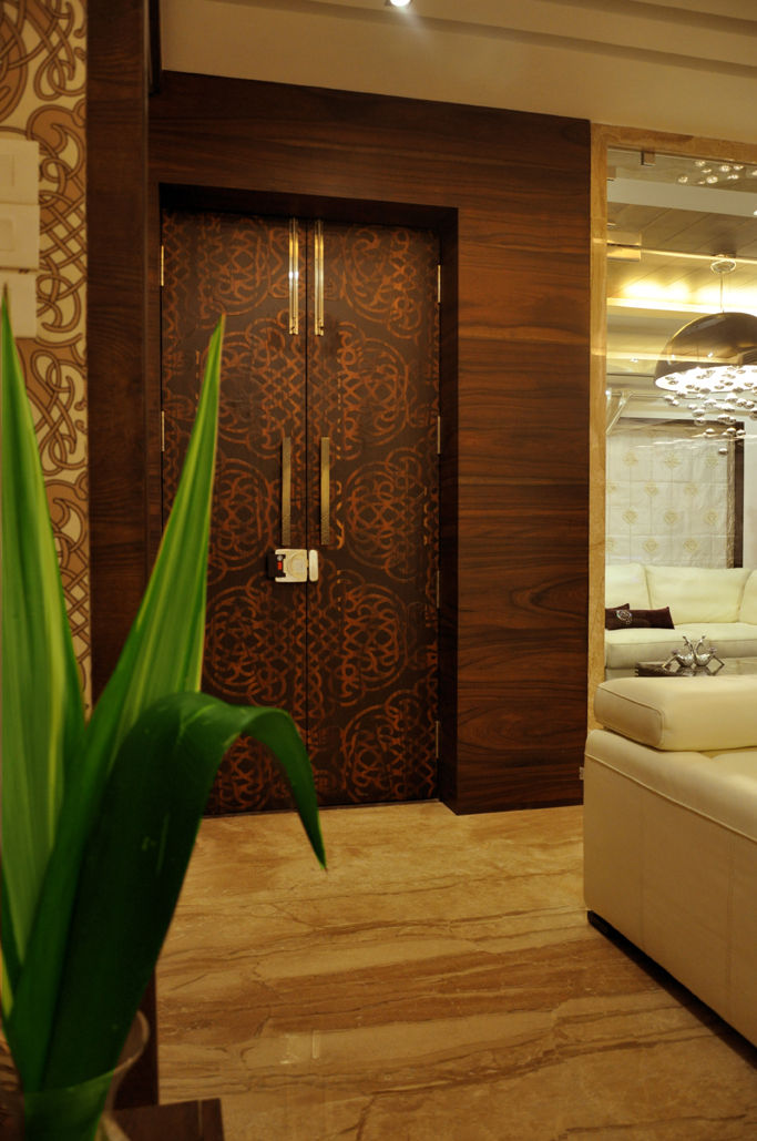 Luxury Interiors for a Modern Four-bedroom Home in Pune | homify