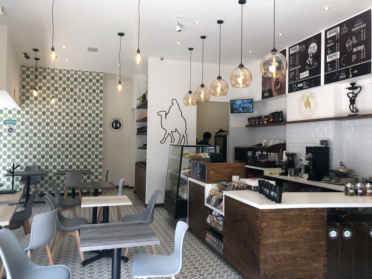 Diseño de cafetería que huele a perfección en cada una de sus esquinas ...