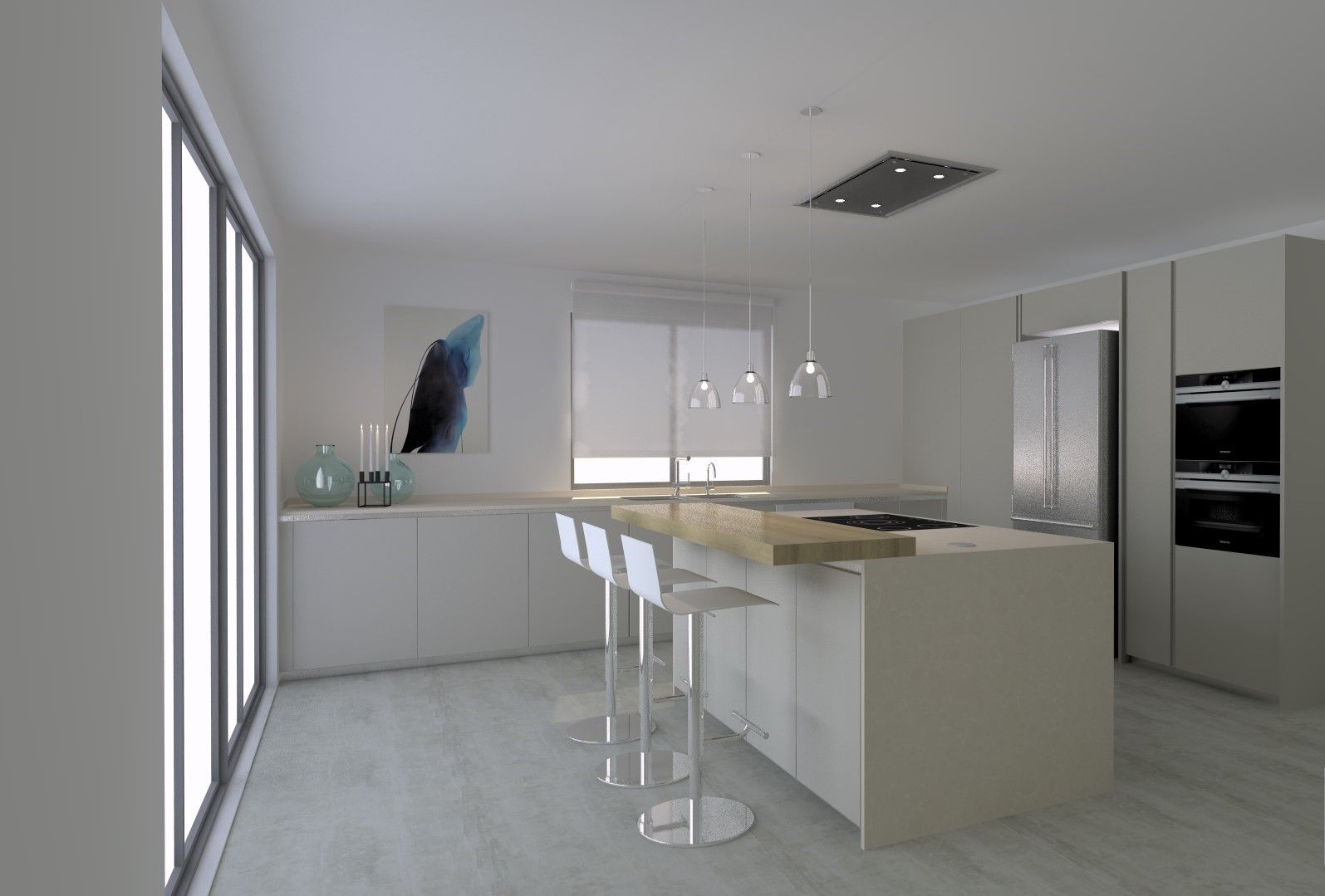 Projetos em 3D de cozinhas sob medida | homify