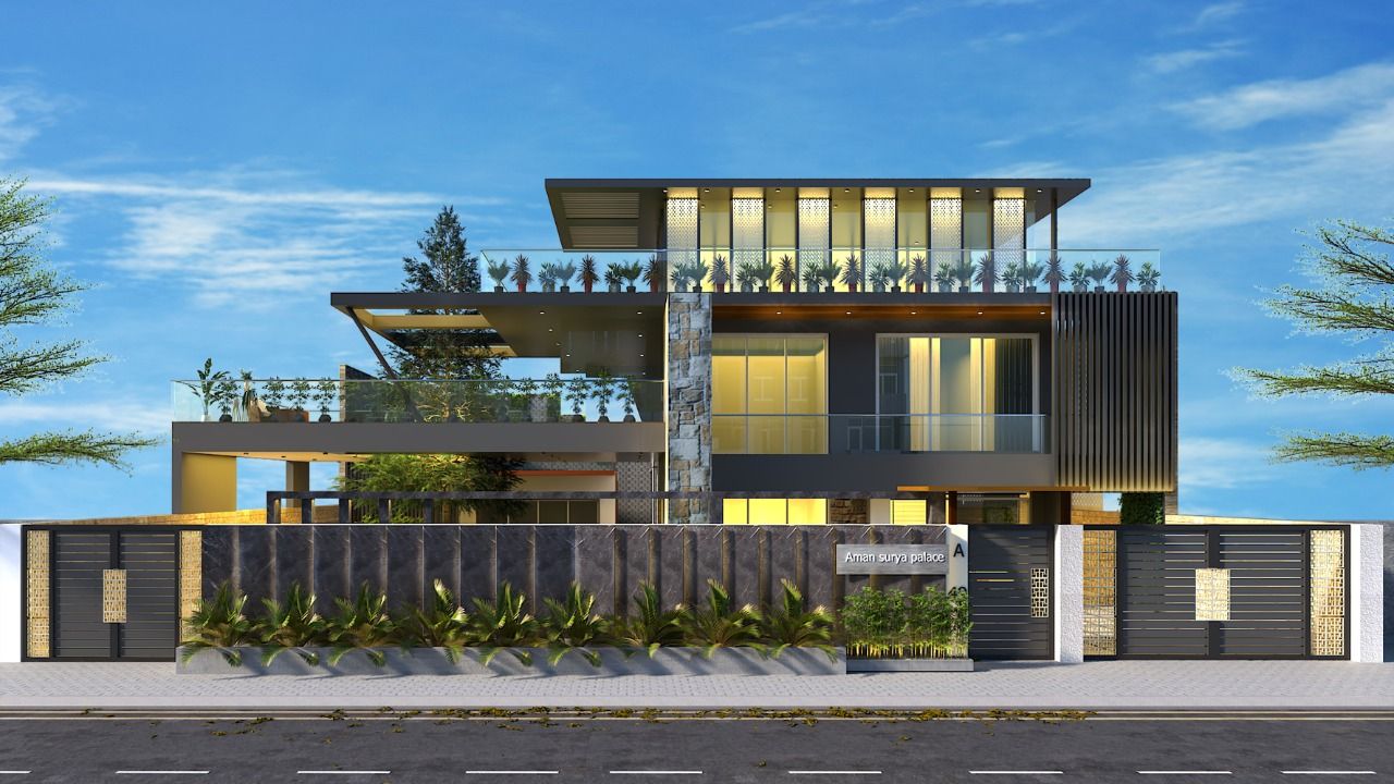 Stunning Independent Villa Design by Gurgaon Designers | homify