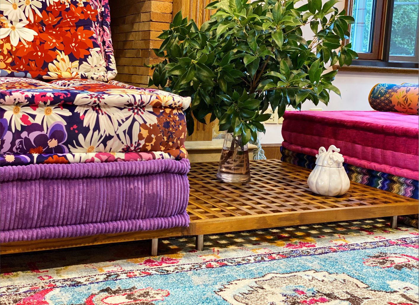 Enhance Your Living Space with Custom Teak Wooden Bases for Modular ...