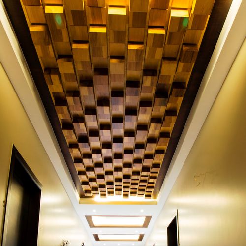 False Ceiling Designs For Entrance Lobby | Shelly Lighting