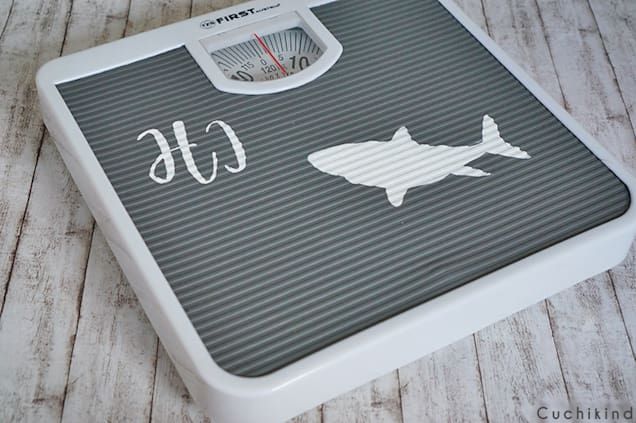 DIY bathroom scale makeover | homify