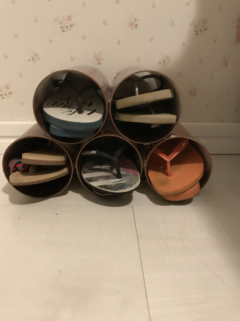 How to Make a PVC Pipe Shoe Rack for a Small Space in 7 easy steps | homify