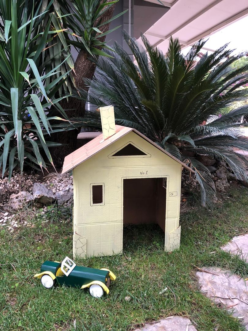 Making A Cardboard House For Kids| 23 Step-By-Step Process | homify