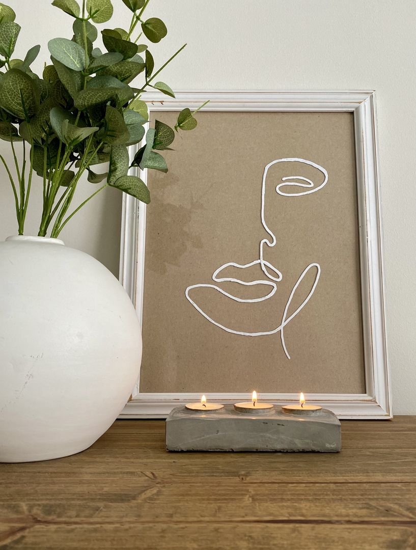 Arte líneal | DIY de 7 pasos sencillos | homify