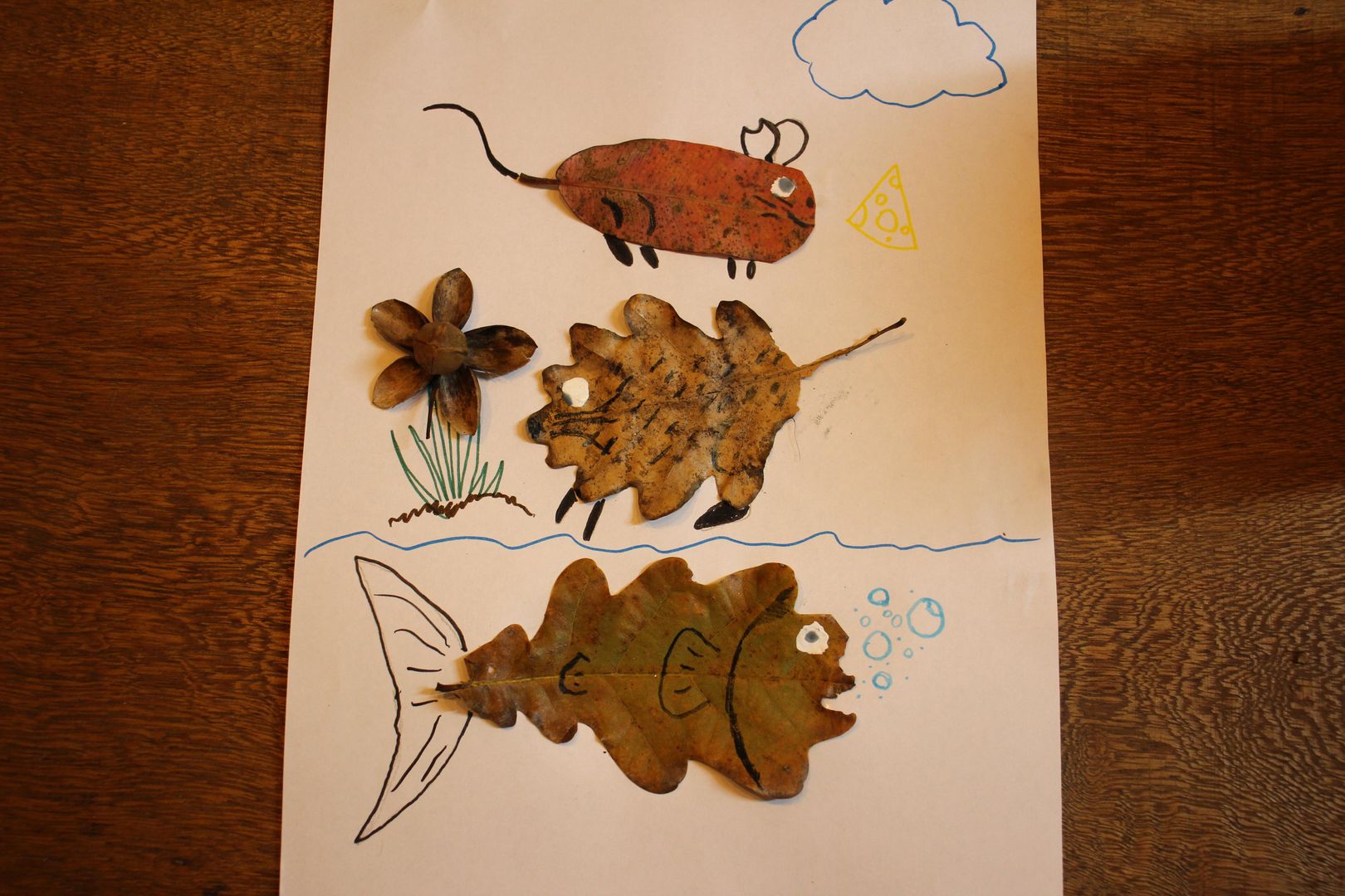 DIY Dry Leaves Pictures: How to Make Pictures with Dry Leaves in 8 ...