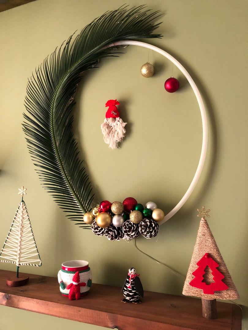 Easy DIY Christmas Hula Hoop Decoration | 10 Simple Steps | homify