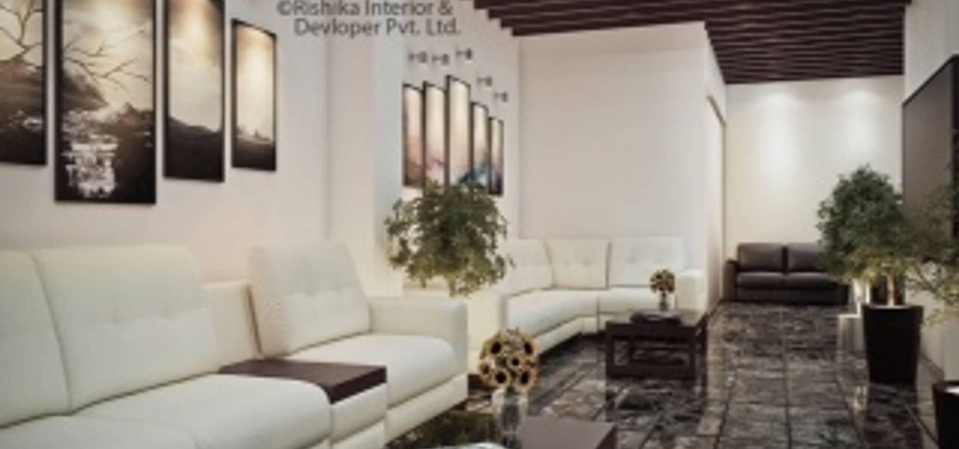 Lobby of a Govt. Office & Showroom Design | homify