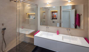 Badezimmer mit Mineralputz veredelt von Einwandfrei - innovative ...