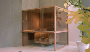 Effegibi Glass Steam room and sauna by Steam and Sauna Innovation | homify